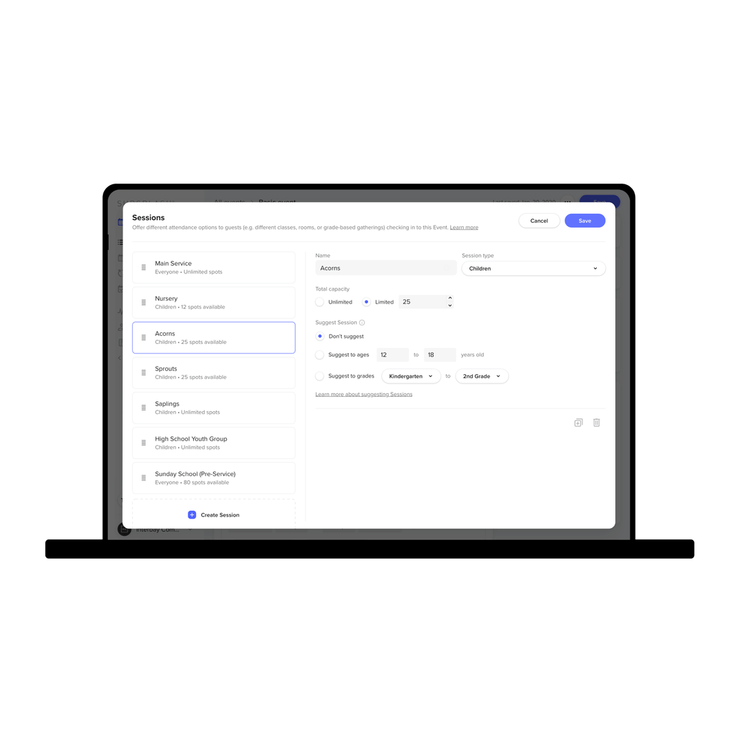 Check In | Subsplash Check In